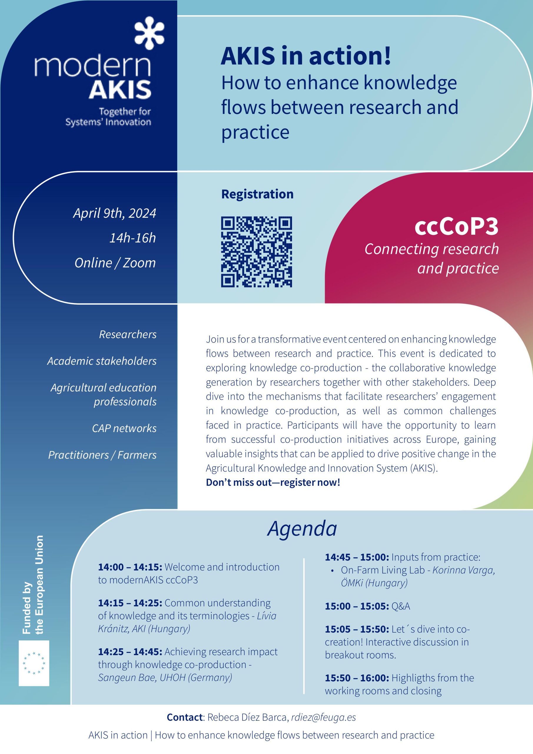 AKIS in action | How to enhance knowledge flows between research and ...