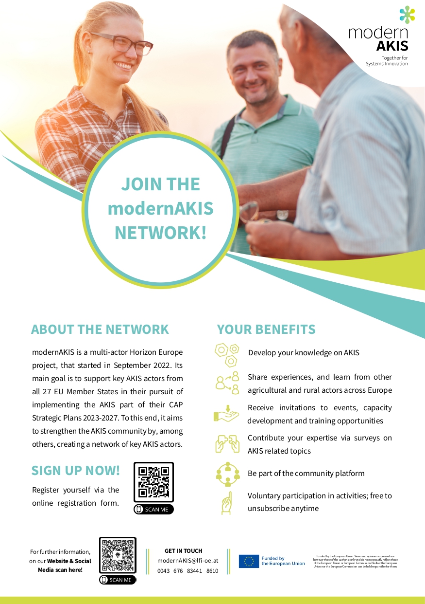 Join the modernAKIS Network! – modernAKIS